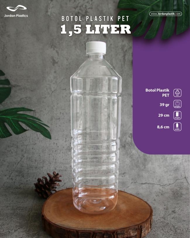 BOTOL PLASTIK PET 1500 ML