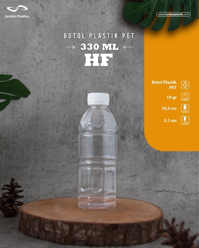 BOTOL PLASTIK PET 330 ML HF