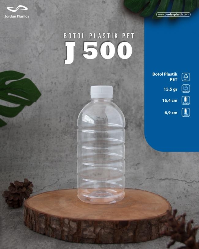 BOTOL PLASTIK PET J 500 ML